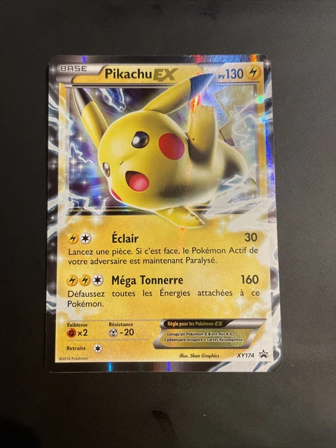 CARTE POKÉMON PIKACHU Ex Xy174 Promo XY EUR 2,61 - PicClick FR