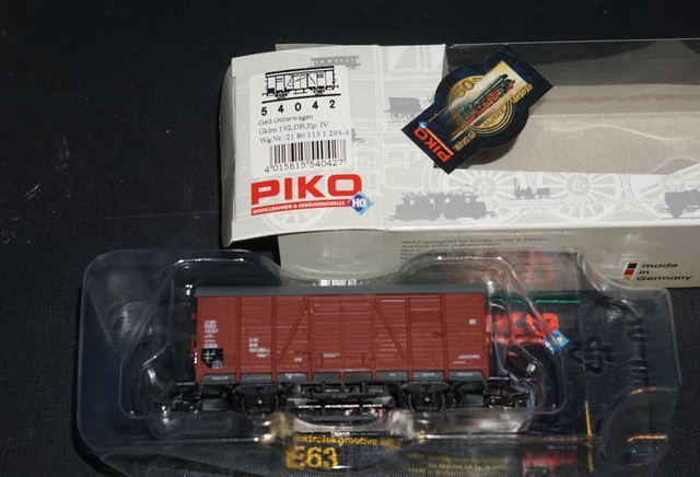 PIKO 54042 GEDECKTER Güterwagen DB H0 EUR 12,00 - PicClick DE