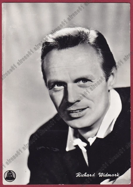 RICHARD WIDMARK 04TH ACTOR ACTOR ACTOR CINEMA MOVIE USA PHOTO POSTCARD ...
