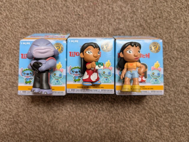 DISNEY LILO & Stitch Funko Mystery Minis Captain Gantu Nani Camera Lilo ...