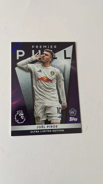 TOPPS PREMIER LEAGUE 25/26 Leeds United Joel Piroe Premier Pull Card £1 ...