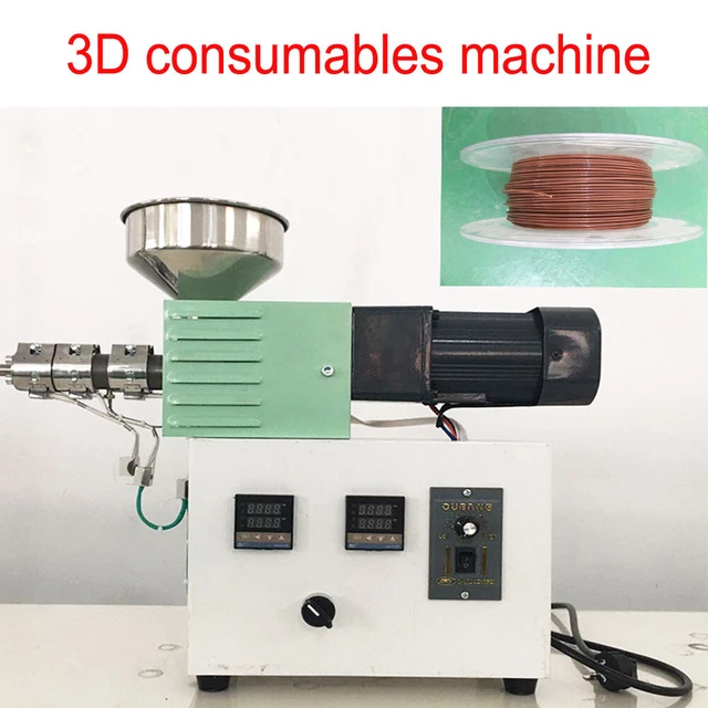 PLASTIC DESKTOP INJECTION Molding Machine Single Screw Extruder 220V ...
