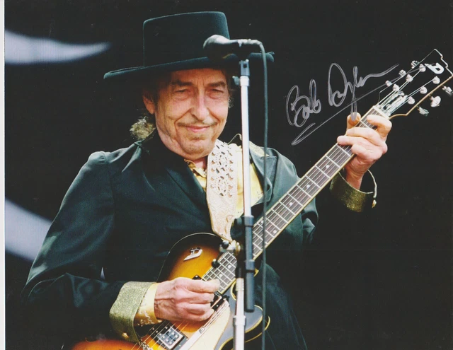 BOB DYLAN GENUINE Signed Photo Original Autographed 8''x 10" EUR 21,17 ...