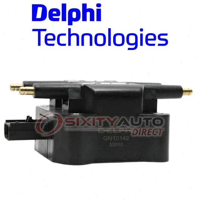 DELPHI IGNITION COIL for 1997-2006 Dodge Viper 8.0L 8.3L V10 Wire Boot ...