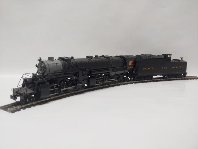PROTO HERITAGE NORFOLK and Western HO Scale 2-8-8-2 Steam Locomotive ...