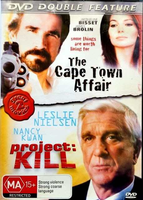 PROJECT KILL DVD + The Cape Town Affai - MOVIE DOUBLE - Thriller Action ...