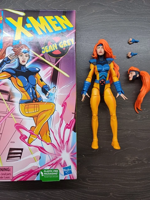 MARVEL LEGENDS VHS series Jean Grey figure X-men Animated £25.00 ...