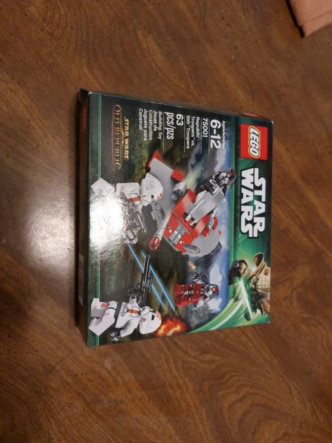 LEGO STAR WARS: Republic Troopers vs. Sith Troopers (75001) solo ...