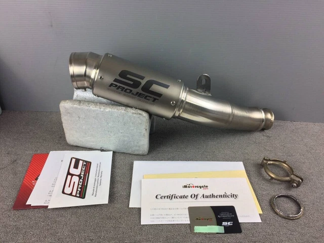 YAMAHA YZF-R6 2017-20 SC-PROJECT Slip-on Muffler EUR 632,46 - PicClick DE