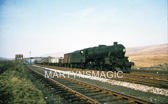 ORIGINAL 35MM BR Steam railway slide 44902 @ Blea Moor 5-1966 £3.99 ...