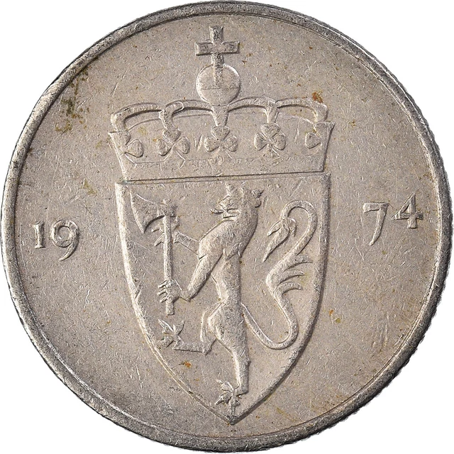 [#1008351] COIN, NORWAY, 50 Öre, 1974 $8.00 - PicClick CA