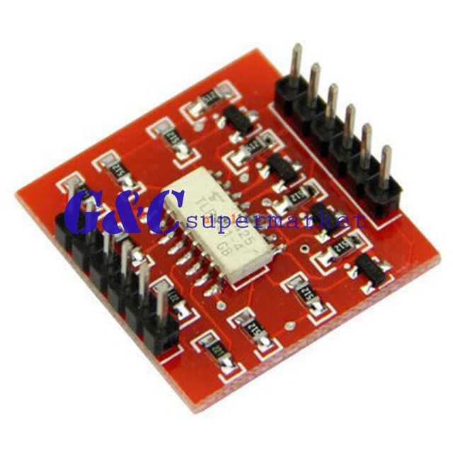 4-CHANNEL OPTO-ISOLATOR IC Module Arduino High and Low level Expansion ...