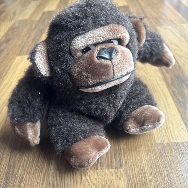 VINTAGE PLAYMAKERS SIDE-EYE Gorilla Soft Plush Toy 10” Riller VGC Retro ...