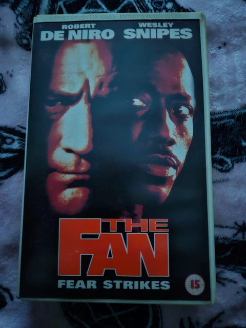 THE FAN:ROBERT DE Niro-Action/Adventure-Vhs Big Box-Ex Rental (Evv1374) £2.99 - PicClick UK