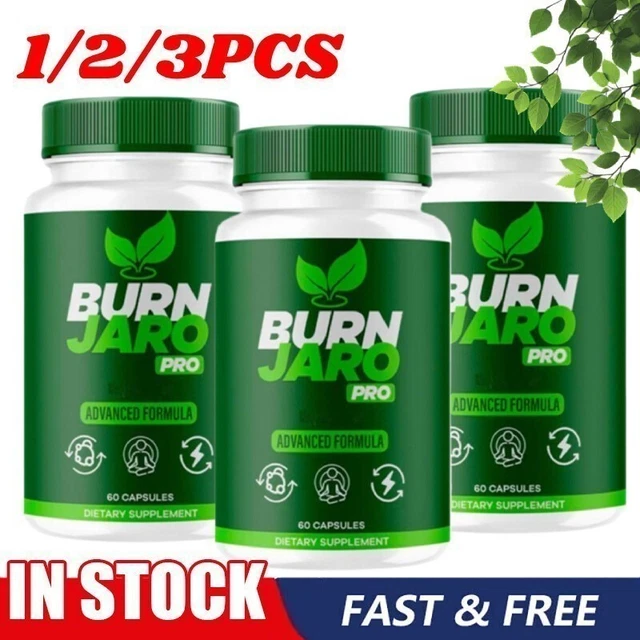 1-3X BURN JARO Weight ManagementSupplement BurnJaro 60 VeganCapsules £7 ...