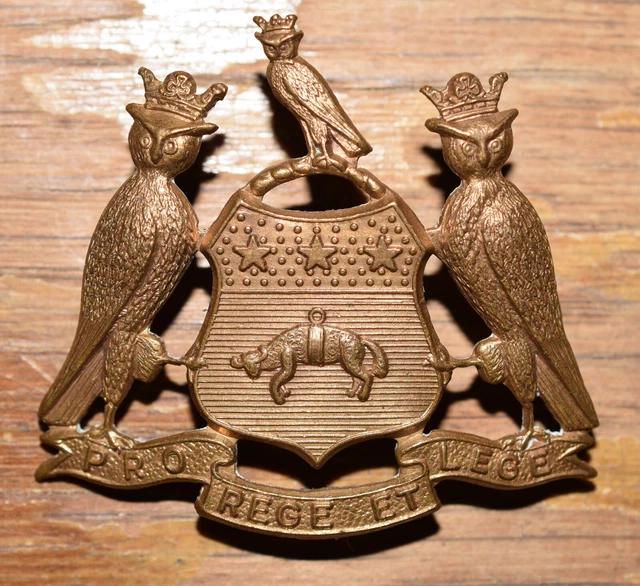 WW1 ERA BRITISH army Leeds Pals cap badge £11.99 - PicClick UK