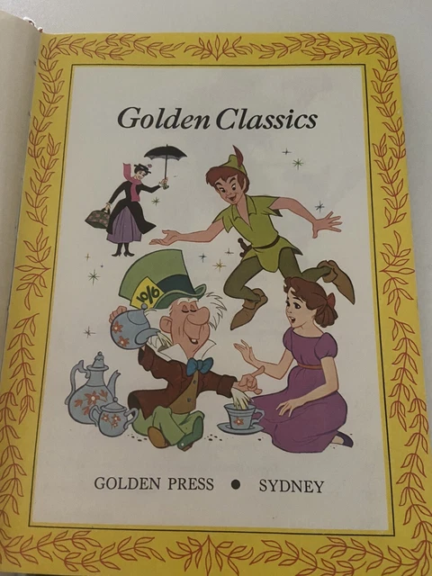 DISNEY GOLDEN BOOK With 12 Mini Stories. Authentic, Rare Collectible ...