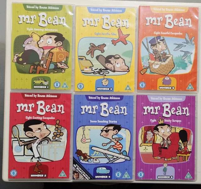 MR BEAN ANIMATED 6 Disc Dvd Box Set Pre-Owned-**Discs In Very Good ...