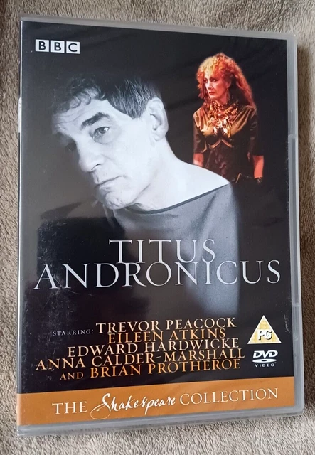 TITUS ANDRONICUS (1985) BBC Shakespeare region 2 uk DVD - NEW & SEALED ...