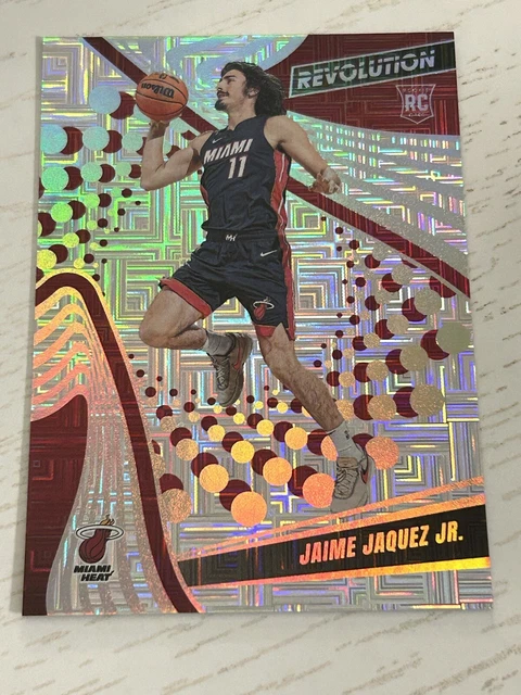 2023-24 PANINI REVOLUTION Jaime Jaquez JR Rookie Card LIVELLI/35 Miami ...