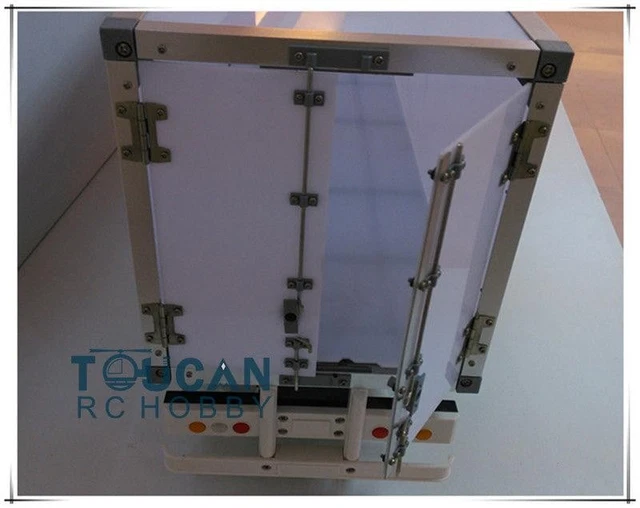 TOUCANRC 1/14 SCALE For TAMIYA RC Truck Reefer Semi-trailer Container ...