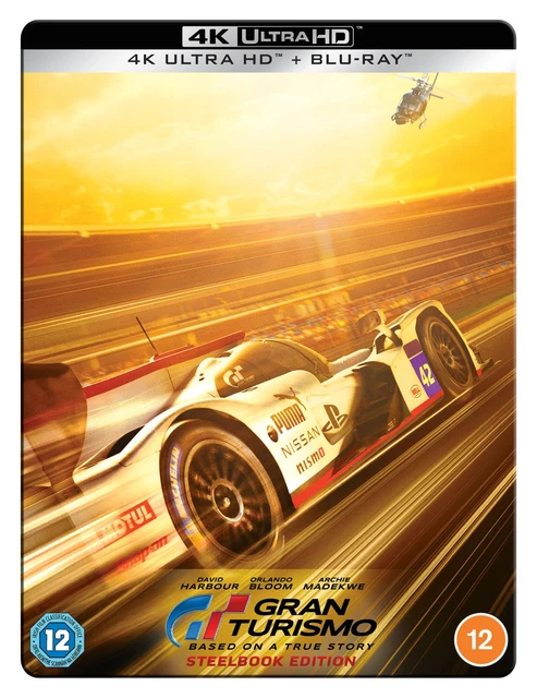 GRAN TURISMO STEELBOOK (4K UHD Blu-ray) David Harbour Takehiro Hira (UK ...