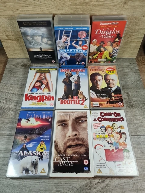 10X VHS VIDEO Cassette Tapes Bundle Job Lot Classics Mixed Movies Etc GC UK P+P £9.95 - PicClick UK