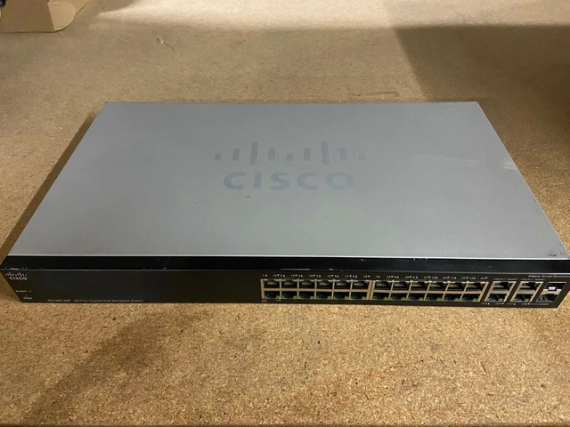 CISCO SG300-28MP 28-PORT Gigabit Max-PoE Managed Switch - #1 £103.87 ...