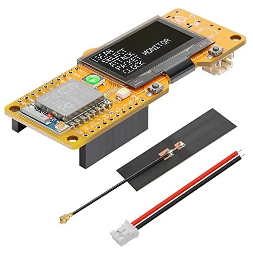 ESP8266 DEVELOPMENT BOARD Wifi Deauther Mini V3 with 1.3Inch OLED ...