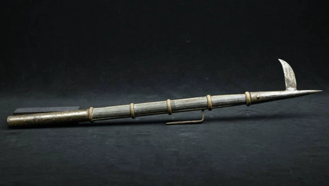 VINTAGE TOBIGUCHI JAPANESE Fire Extinguishing Tool Stick Total length ...