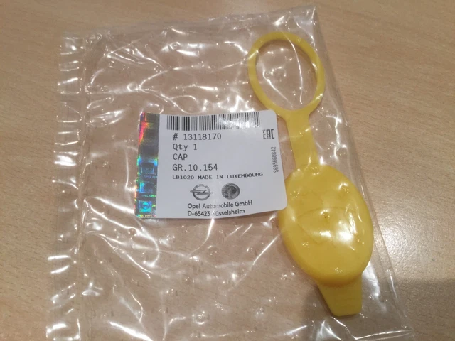 GENUINE VAUXHALL ASTRA H Corsa D Zafira B WINDSCREEN WASHER BOTTLE CAP ...