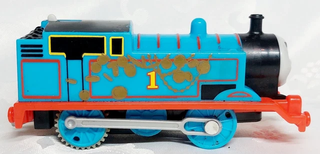 THOMAS & FRIENDS GOLD COIN TREASURE THOMAS Trackmaster Motorized Engine ...