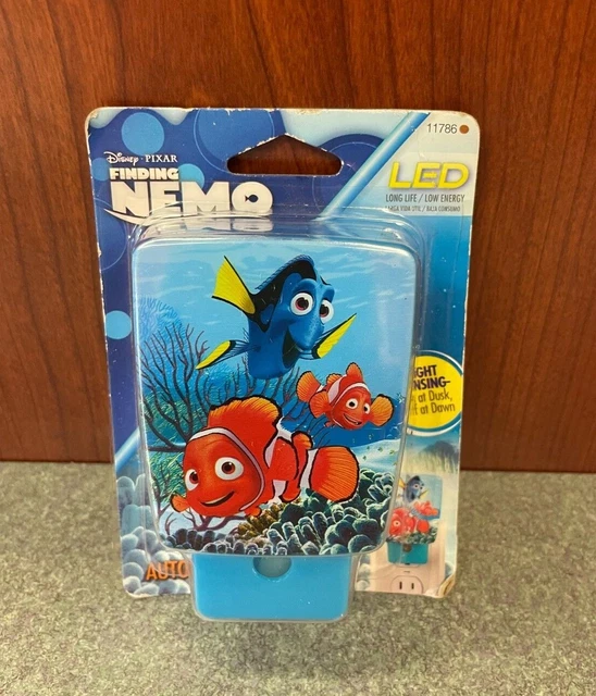 PIXAR DISNEY FINDING Nemo LED Automatic Kids Nightlight - Dory Night ...