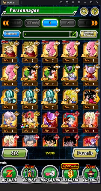 DRAGON BALL DOKKAN battle 5000 ds beast gamma broly migate tech + de 30 lr EUR 20,00 - PicClick FR