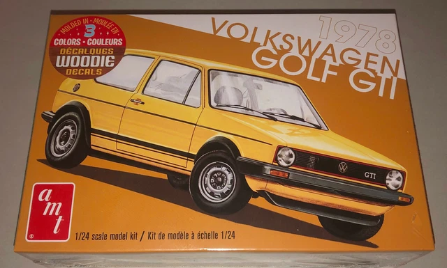AMT 1978 VW Golf GTI 1:24 scale model car kit 1213 EUR 23,24 - PicClick DE