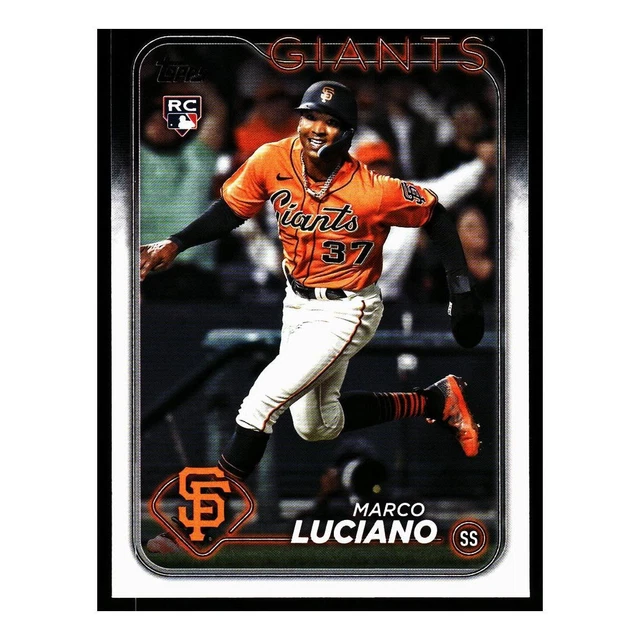 CARTA DA BASEBALL 2024 Topps Series 1 #232 Marco Luciano Rookie San Francisco Giants EUR 1,67 ...