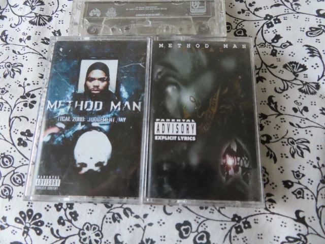 METHOD MAN TICAL 2000 Rap Hip Hop Cassette Tape 1994 & 1998 - Def Jam ...