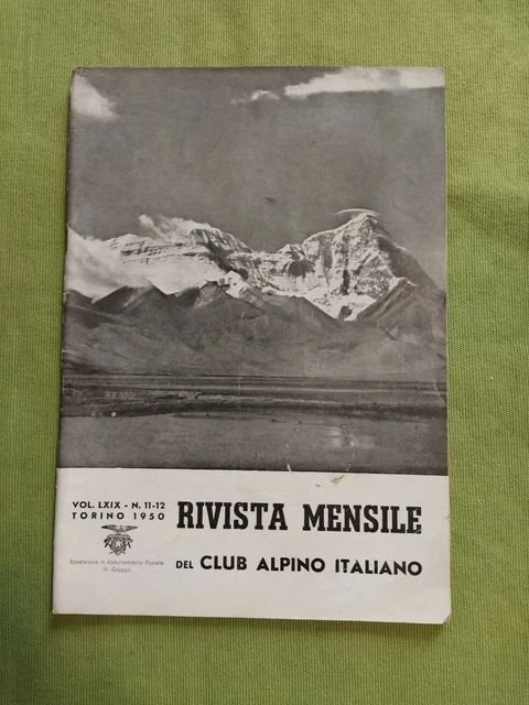 RIVISTA ALPINA ITALIANA: periodico mensile del club alpino italiano ...