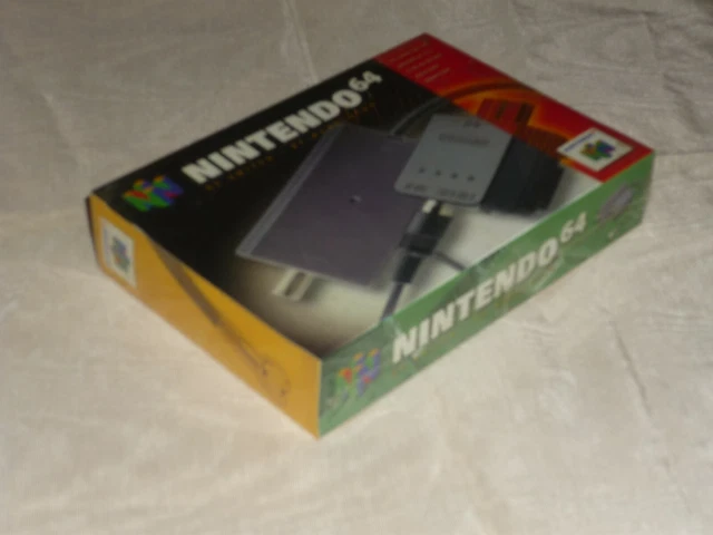 ORIGINAL NINTENDO 64 Rf Switch & Rf Modulator Brand New & Sealed In Box ...