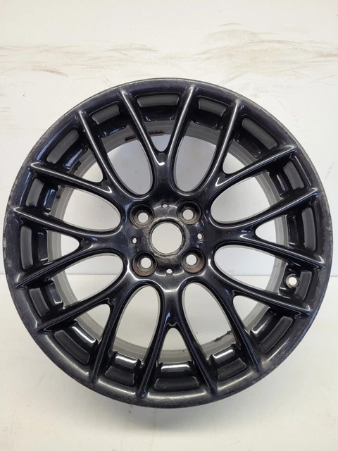 MINI JCW R55 R56 R57 R58 R59 17" Cross Spoke Challenge R112 BLACK Alloy ...