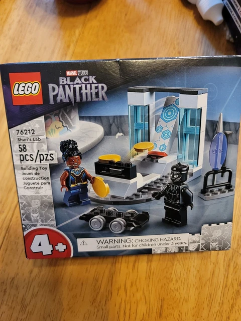 LEGO MARVEL BLACK Panther Wakanda Forever Shuri's Lab Set 76212 - New £ ...