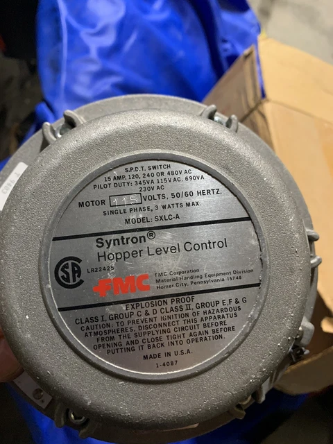 FMC SYNTRON PADDLE Hopper Level Control $200.00 - PicClick CA