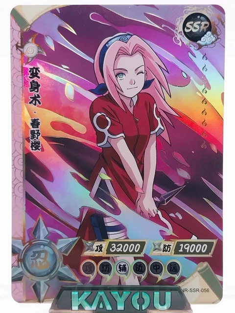 SAKURA HARUNO | NR-SSR-056 | Naruto Kayou Super Rare SSR Card Anime TV ...