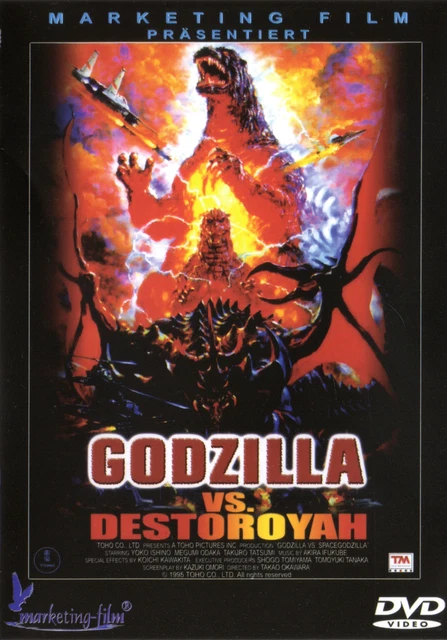 GODZILLA VS. DESTOROYAH , uncut , UK Region DVD , new & sealed ...