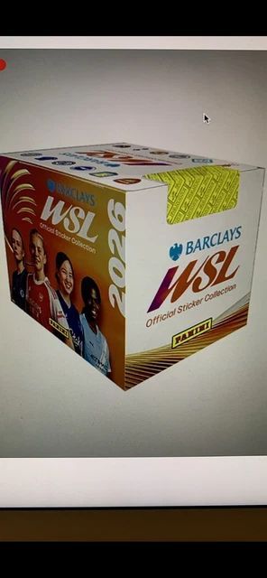 PANINI WSL 2026 511 Stickers Plus Album Far Only £100.00 - PicClick UK