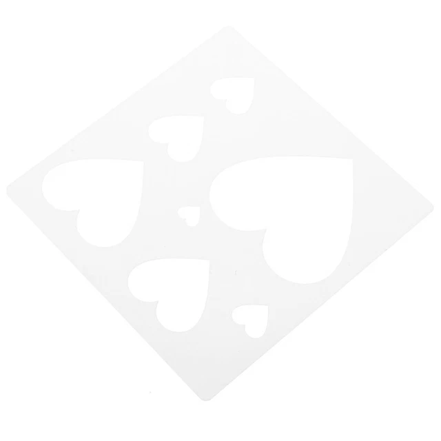 PAINTING STENCIL HEART Template Shaped Templates Drawing Stencils $14. ...