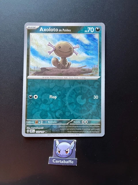 CARTE POKÉMON AXOLOTO 127/197 Reverse EV3 Flammes Obsidiennes NEUF EUR 1,85 - PicClick FR
