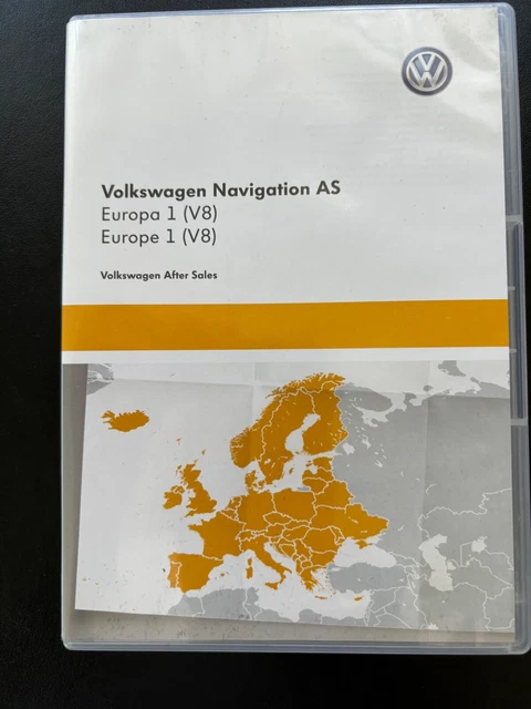 VW NAVIGATION AS SD Karte V8 Europa 1 EUR 46,49 - PicClick DE