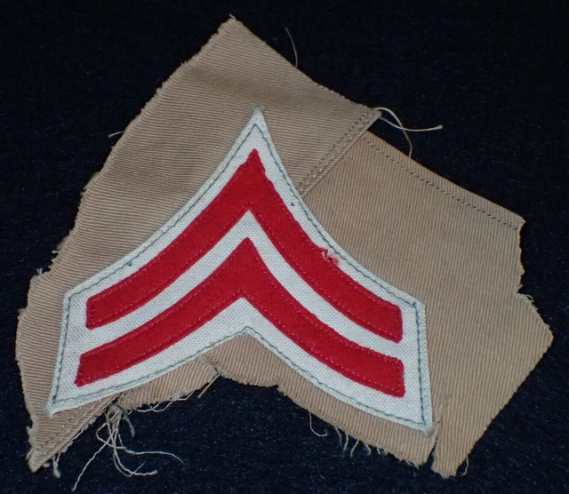 PHILIPPINE AMERICAN WAR US Army Rank Corporal Chevrons on Uniform ...