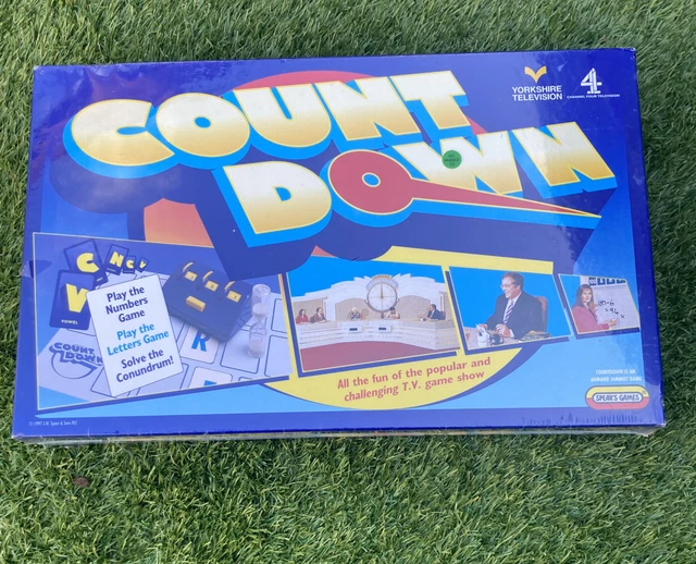 COUNTDOWN BOARD GAME by Spear's Games Vintage 1997 Brand New Sealed £11 ...